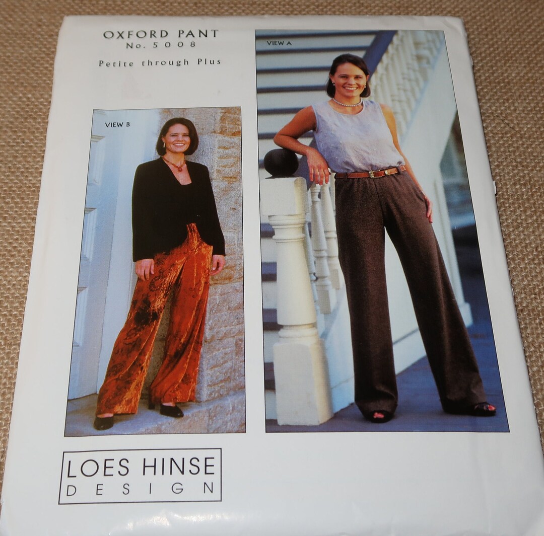 Uncut Loes Hinse Design oxford Pant No. 5008 Petite Through Plus ...
