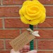 Yellow Rose Gift Rose Flower Gift Gift for Friends Blooming - Etsy