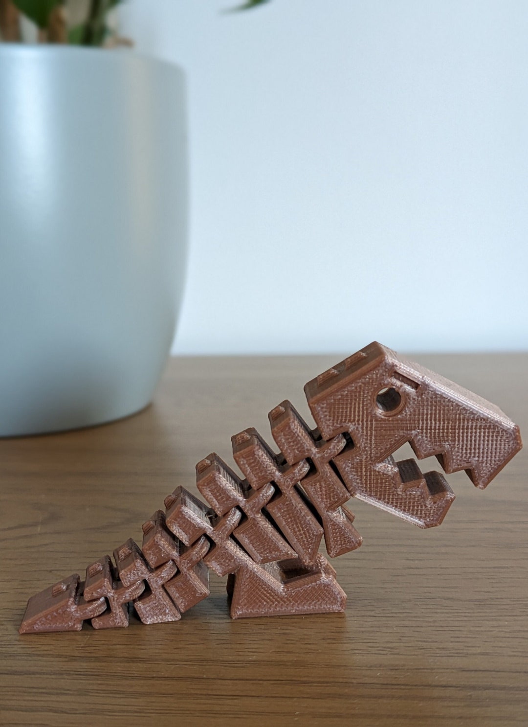 Flexible Dinosaur Fidget Toy, T-rex, Triceratops Ornament, Kids ...