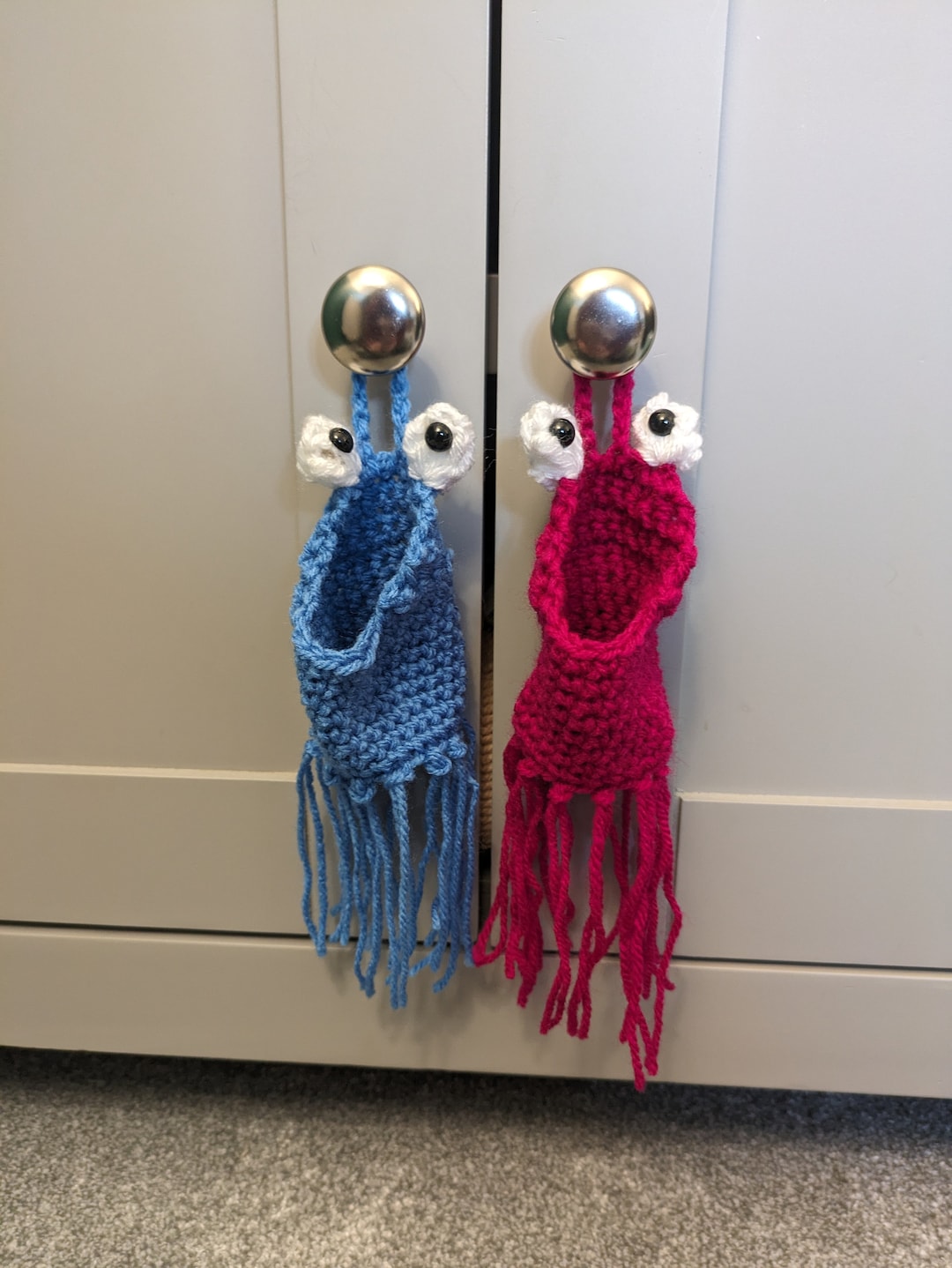 Yip Yip Hanging Basket, Sesame Street Nostalgia, Ninetees Gift, Alien, Monster, Crochet Storage ...