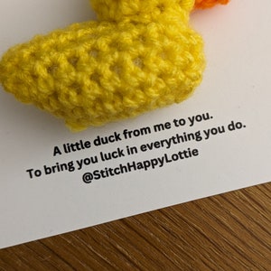 Lucky Duck Card, Good Luck Gift, New Job, New Home, Exams, Yellow ...