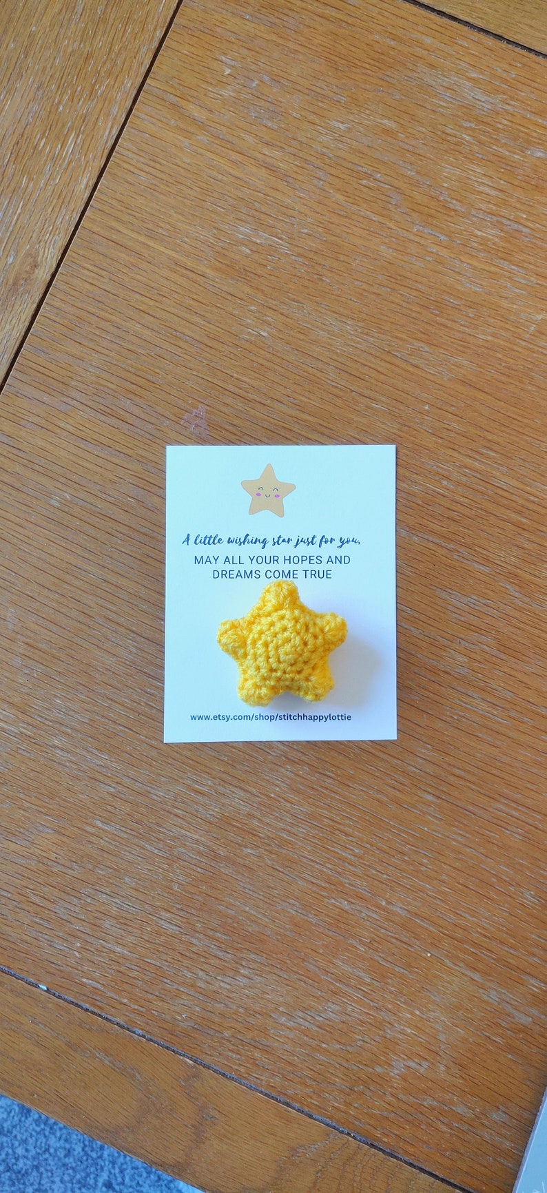 Wishing Star Pocket Hug Friends Are Like Stars You're A - Etsy