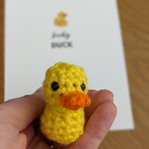 Lucky Duck Card, Good Luck Gift, New Job, New Home, Exams, Yellow ...