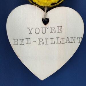 Bee Pun Graduation Sign, Graduation Gift for Her, You Are Bee-rilliant ...