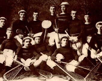 1908 Columbia University Lacrosse Team Vintage Photograph - Etsy