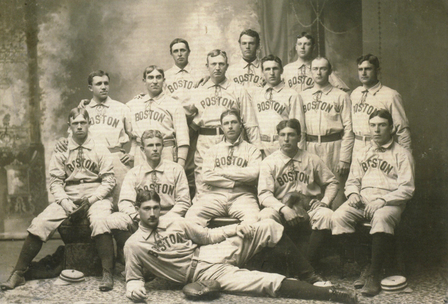 BOSTON AMERICANS Baseball Team - 1901 - Vintage Photo Print, Ready to ...