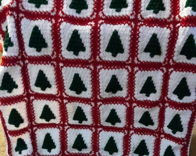 Christmas Tree Afghans - Etsy