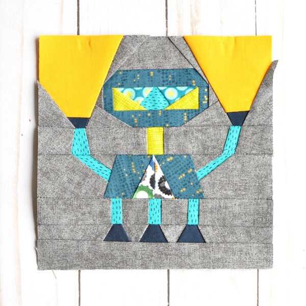Robot Quilts - Etsy