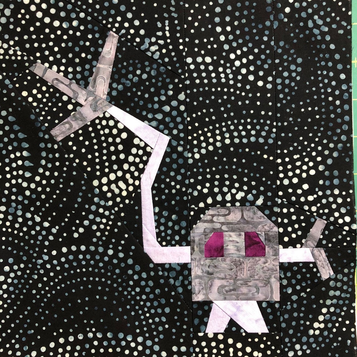 PDF Robot Quilt Block Pattern Foundation Paper Piecing - Etsy