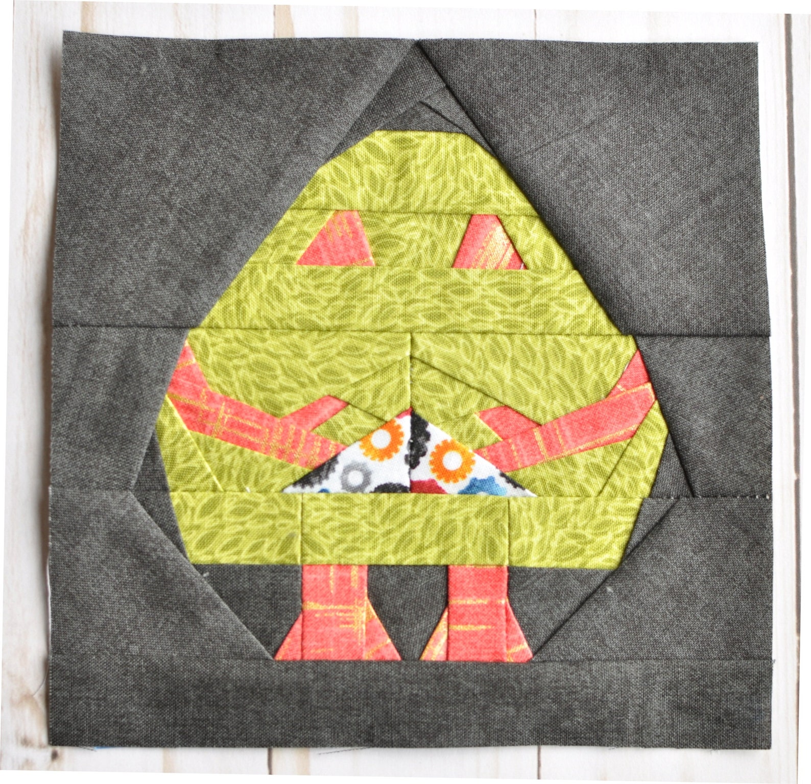 PDF Robot Quilt Block Pattern Foundation Paper Piecing - Etsy