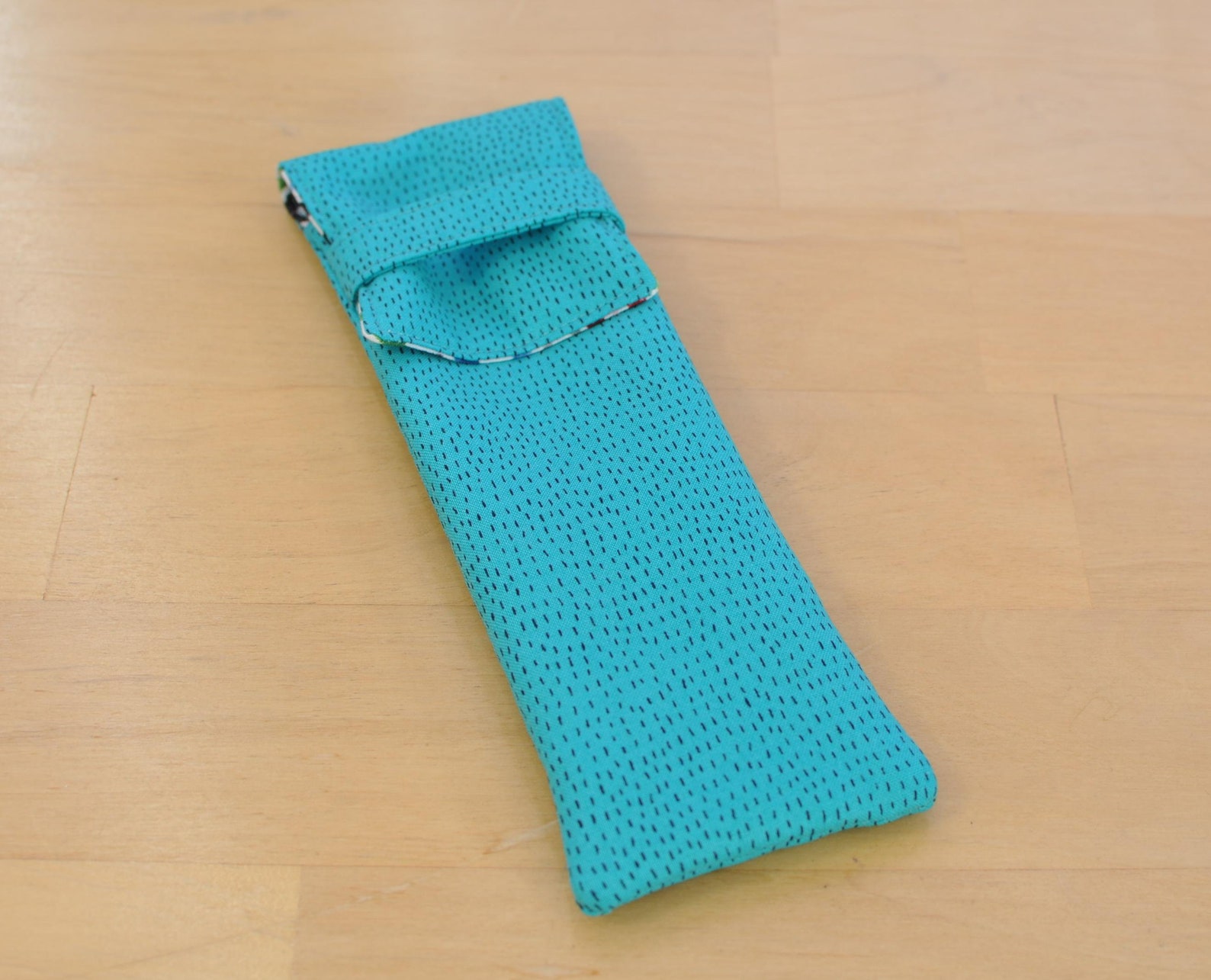 Utensil Pouch - Fun Cutlery Carrier - Handmade Silverware Case - Fabric ...