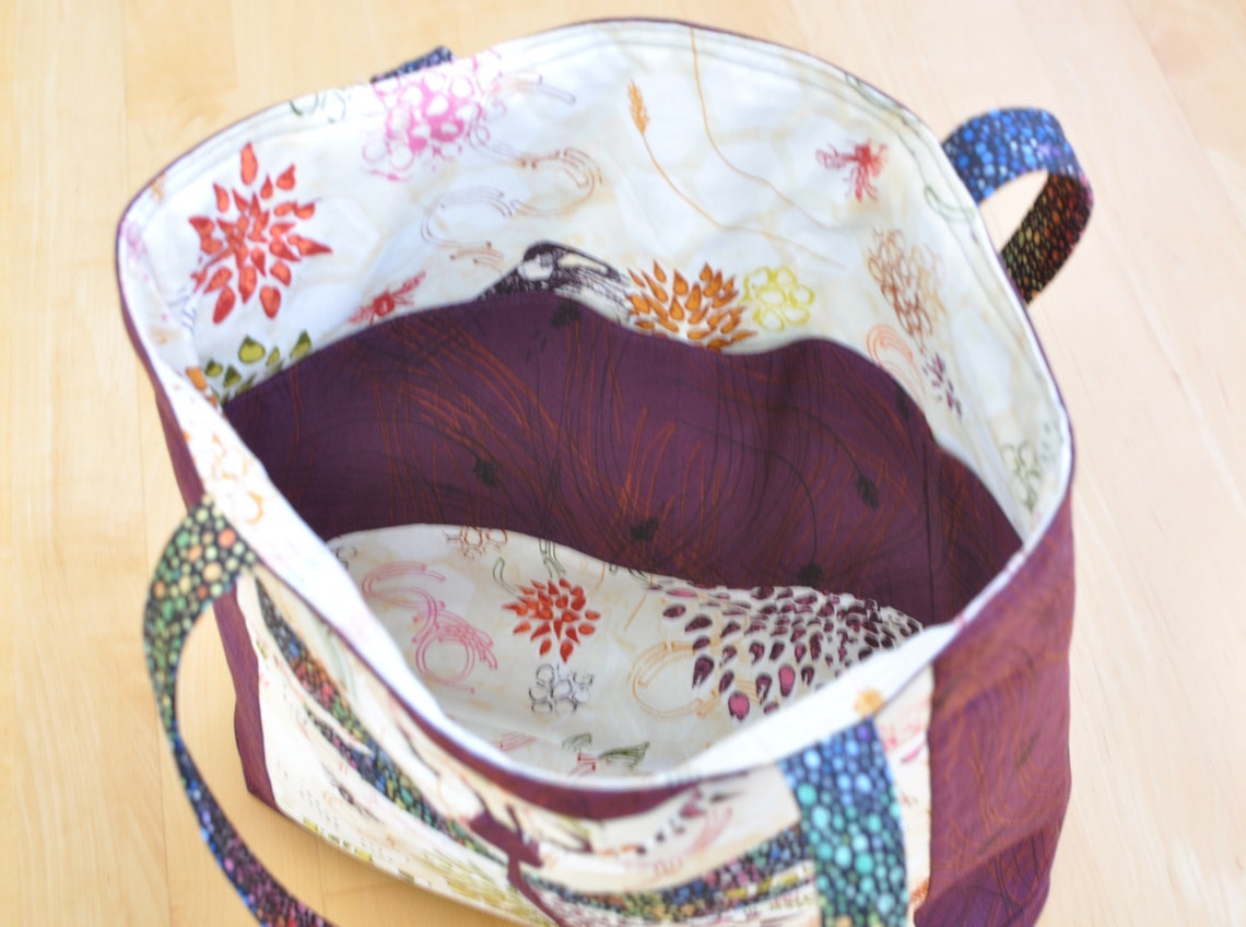 PATTERN: Dragonfly Tote Bag - PDF Download - Sewing Project - Quilt ...