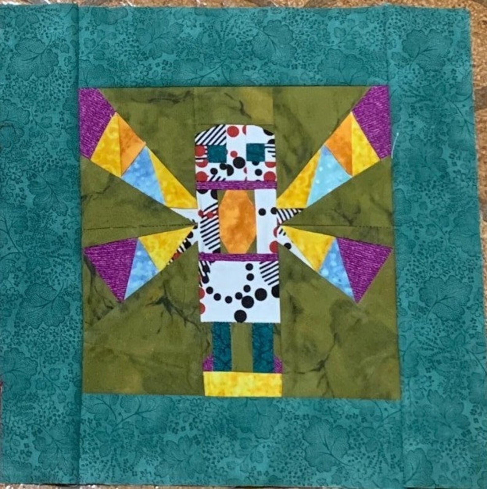 PDF Robot Quilt Block Pattern Foundation Paper Piecing - Etsy