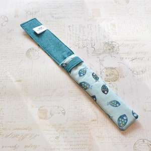 Chopstick Pouch - Reusable Straw Carrier - Makeup Brush Case - Crochet ...