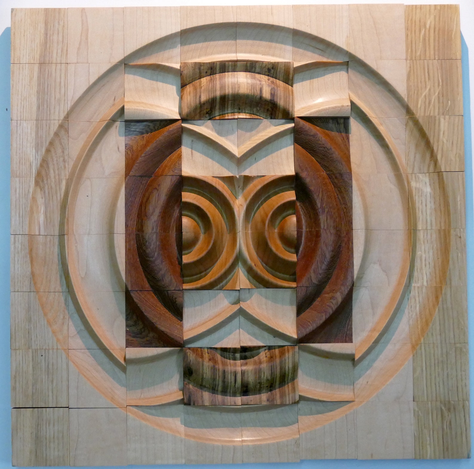 Geometric Wood Wall Art, Modern Abstract Wood Art, Moving and Changing ...