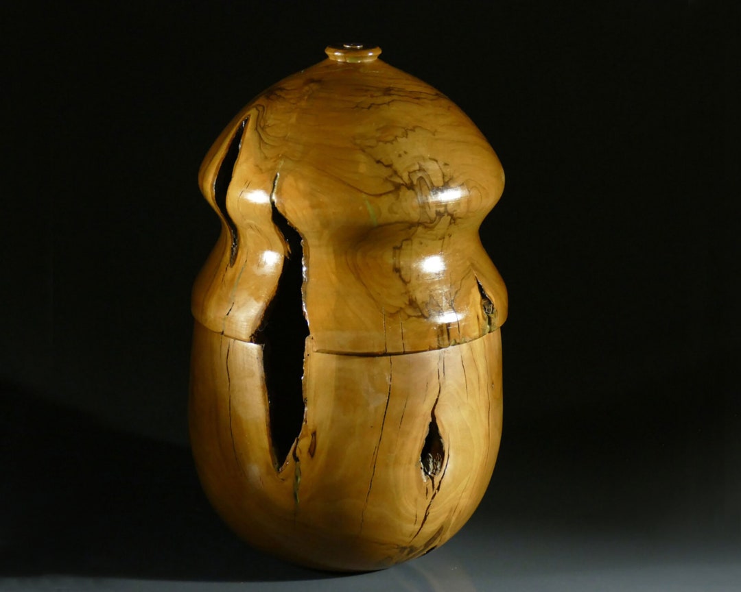 Handmade Olive Wood Box With Lid: Rustic Trinket Storage, Engraved ...