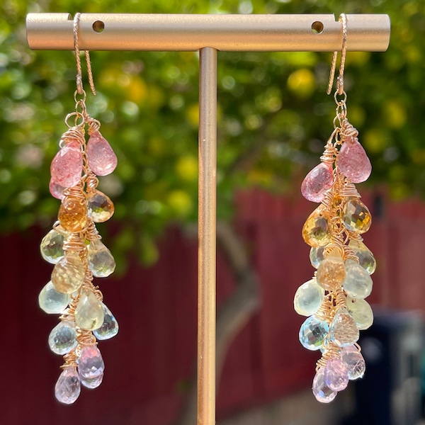 Waterfall Earrings - Etsy