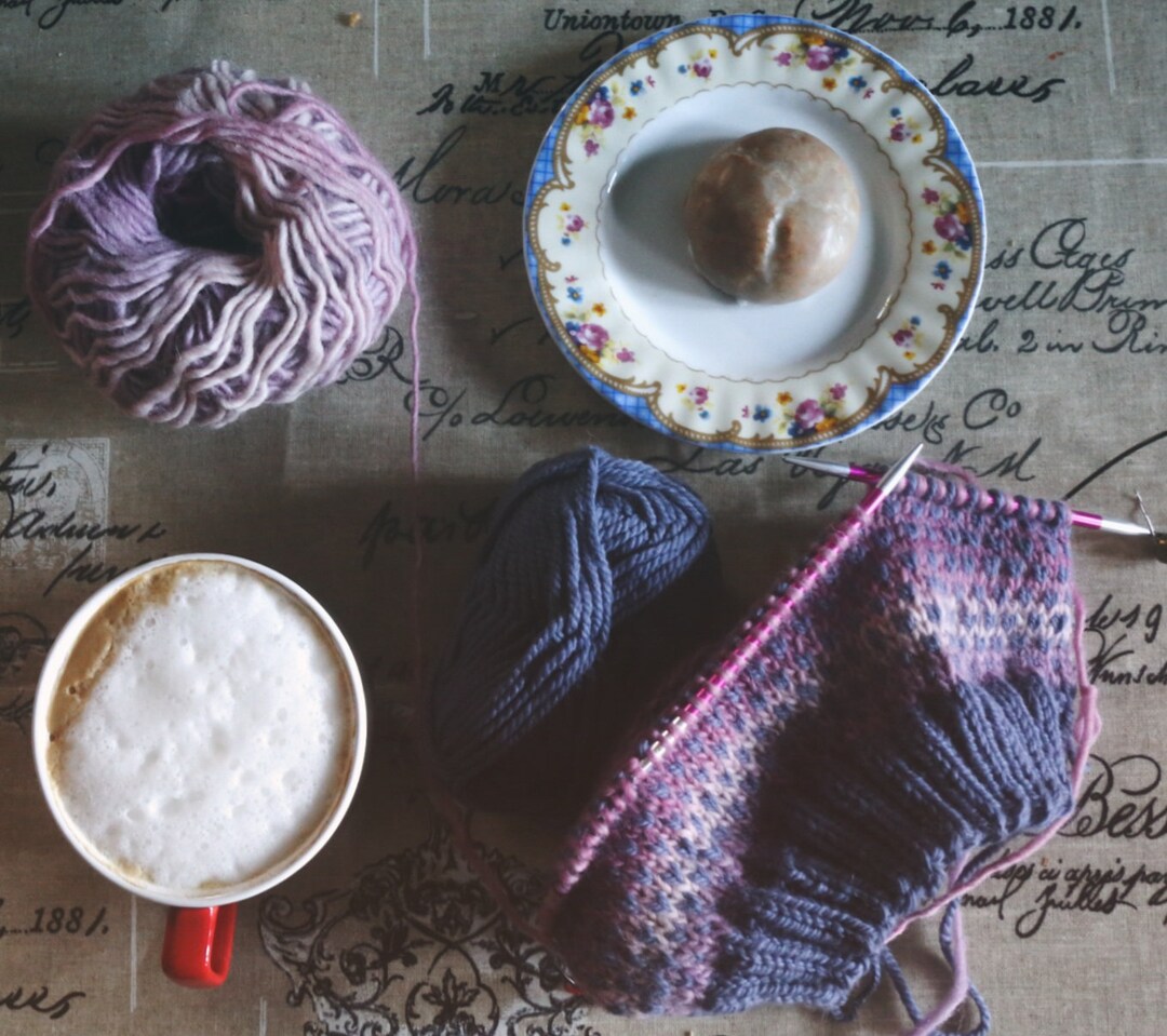 Dotty Stripes Hat. Knitting Pattern Only. - Etsy