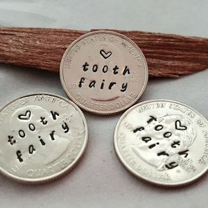 Tooth Fairy Coin, Tooth Fairy Quarter, Tooth Lost Gift, Loose Tooth ...