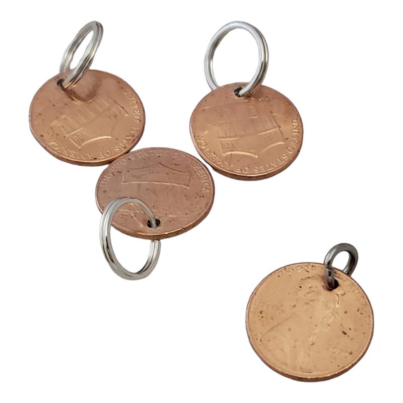 Penny Charm - Etsy