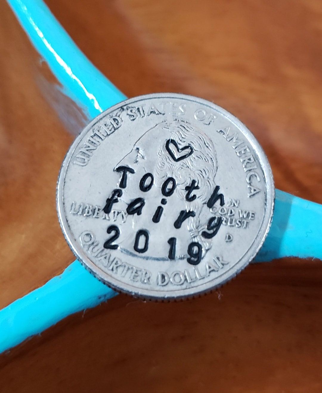 Tooth Fairy Coin, Tooth Fairy Quarter, Tooth Lost Gift, Loose Tooth ...
