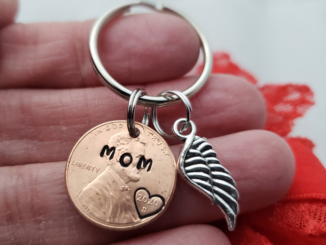 Memorial Keychain Memorial Gift Funeral Gift in Memory Of - Etsy