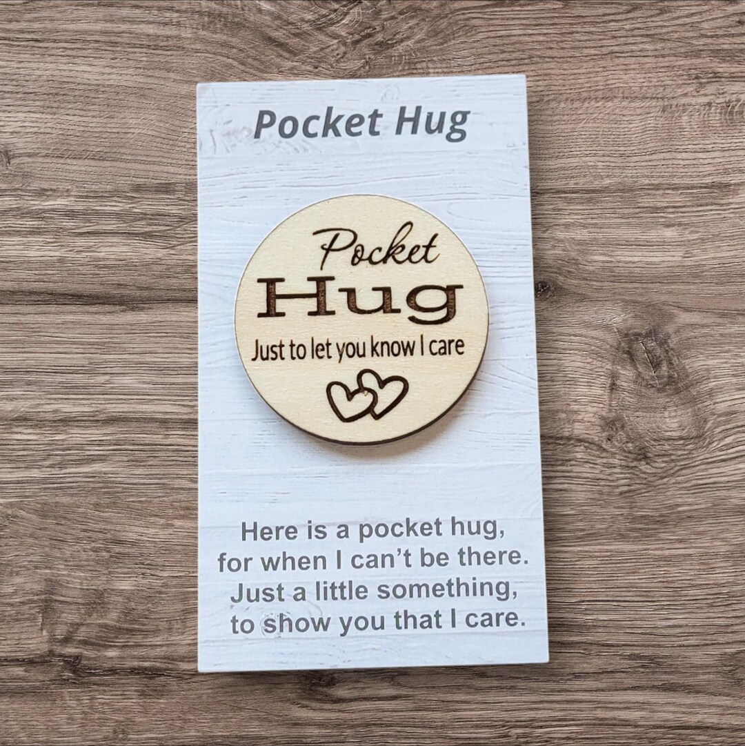 Pocket Hug, Thinking of You, Pocket Coin Keepsake, Gift for Kid, Friend ...
