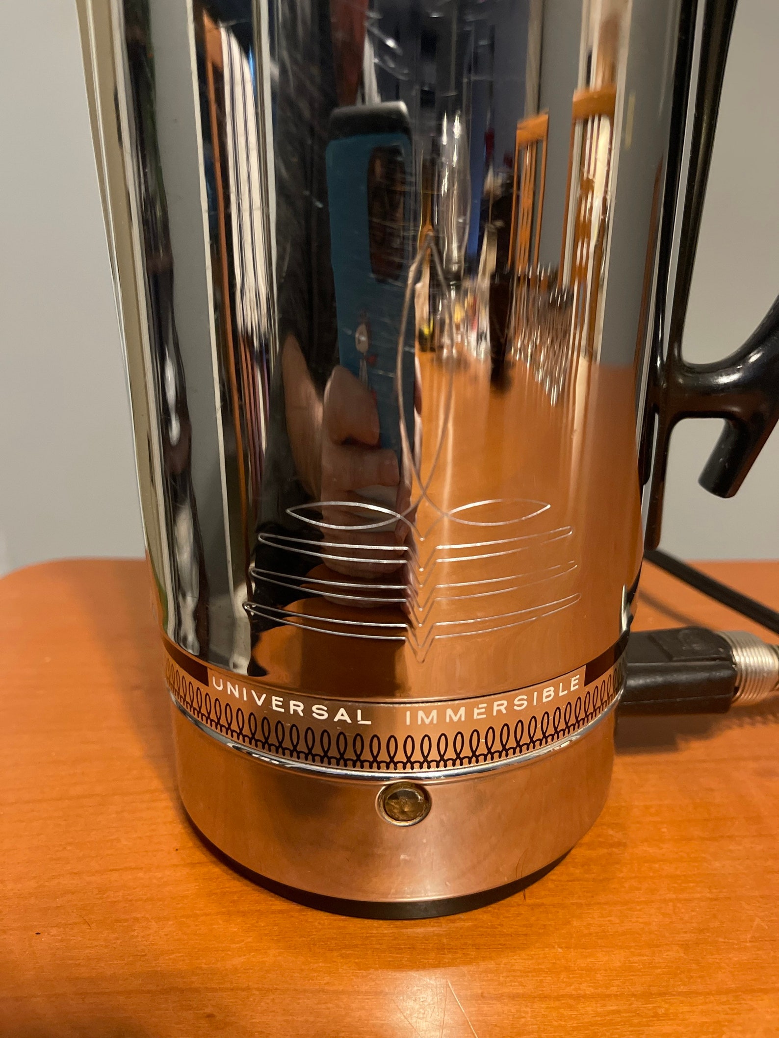 Percolator Coffee Pot Universal 1950s Vintage 1960s Coffeematic Model ...