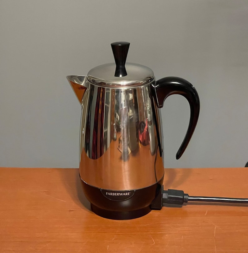 Vintage Circa 1990s Farberware Superfast 8 Cup Model Percolator Coffee ...
