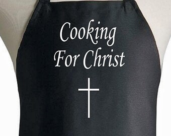 Christian aprons | Etsy