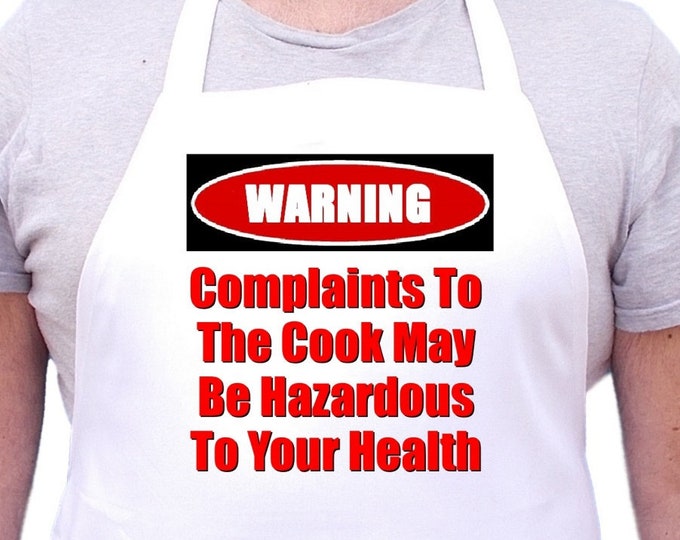 Funny Aprons - Funny Chef Aprons For Men And Women Cooking In The ...
