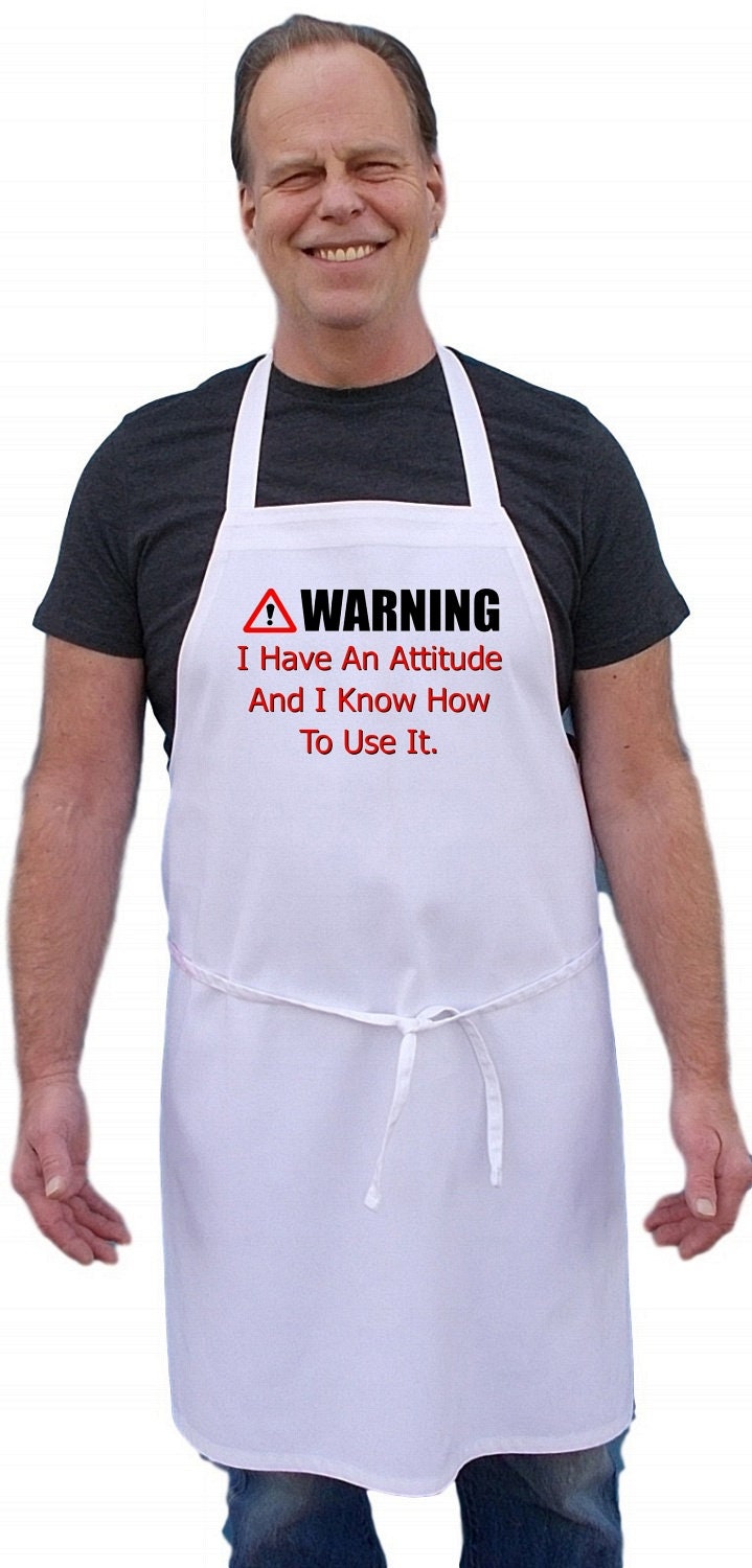 Funny Chef Apron I Have An Attitude Cooking Aprons With Cute Sayings funny-chef-apron-i-have-an-attitude-cooking-aprons-with-cute-sayings