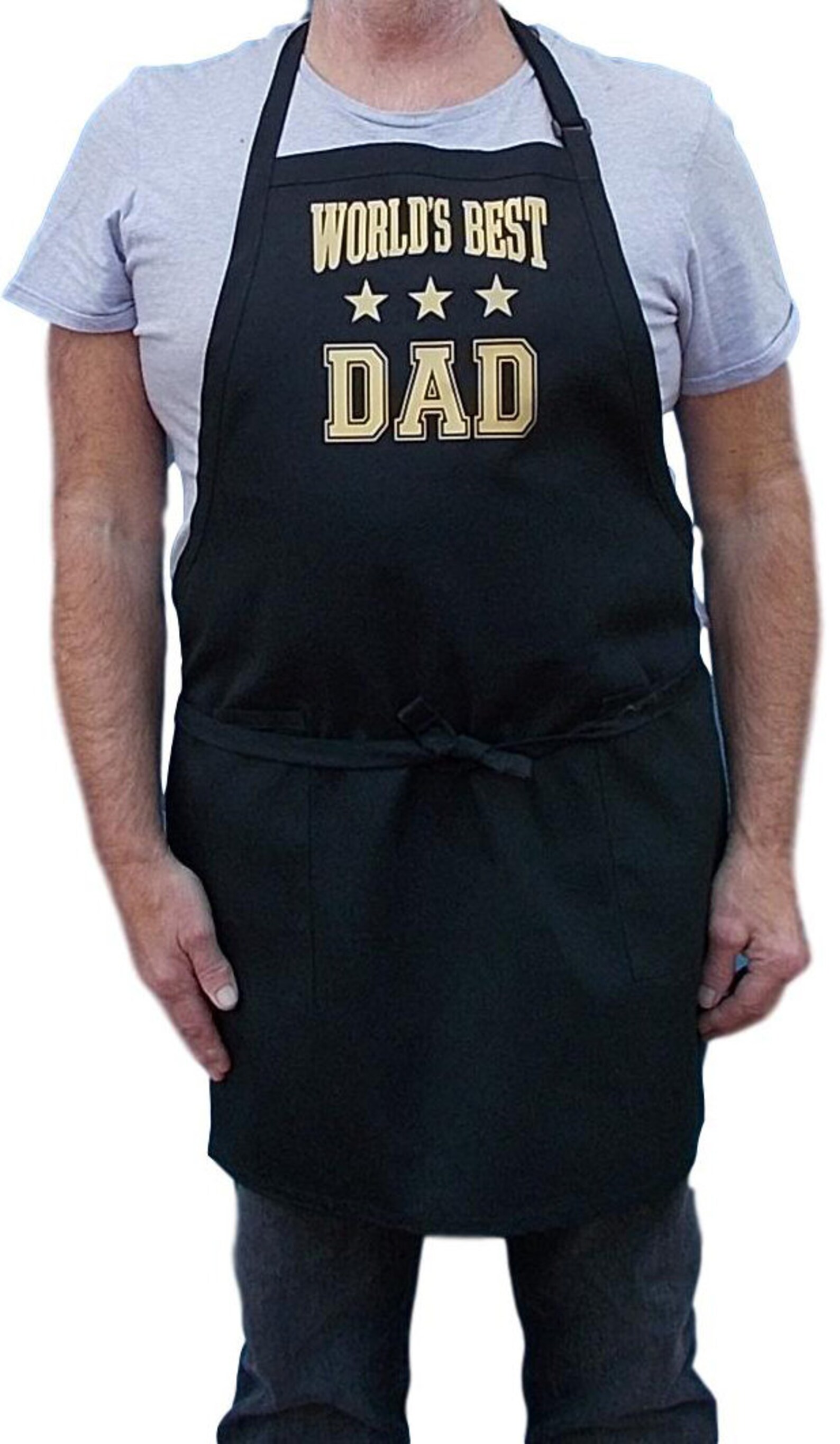 World's Best Dad Aprons for Men Fully Adjustable With - Etsy