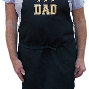 World's Best Dad Aprons for Men, Fully Adjustable With Pockets and ...