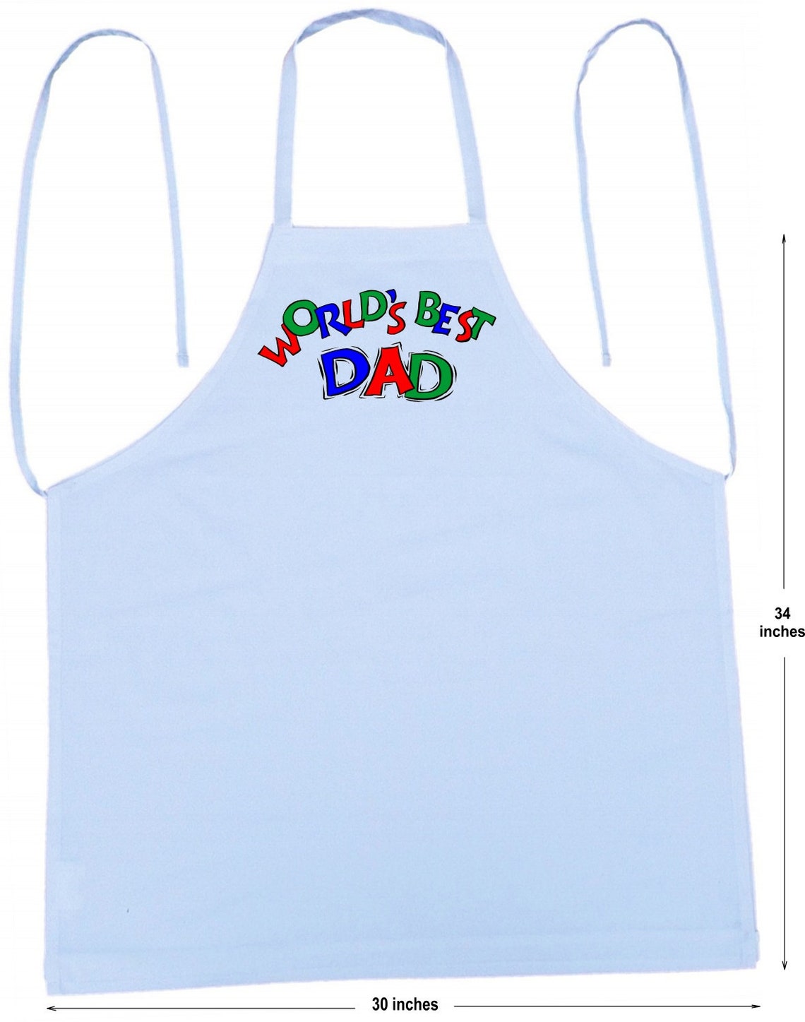 World's Best Dad Aprons for Men Father's Day Gift | Etsy