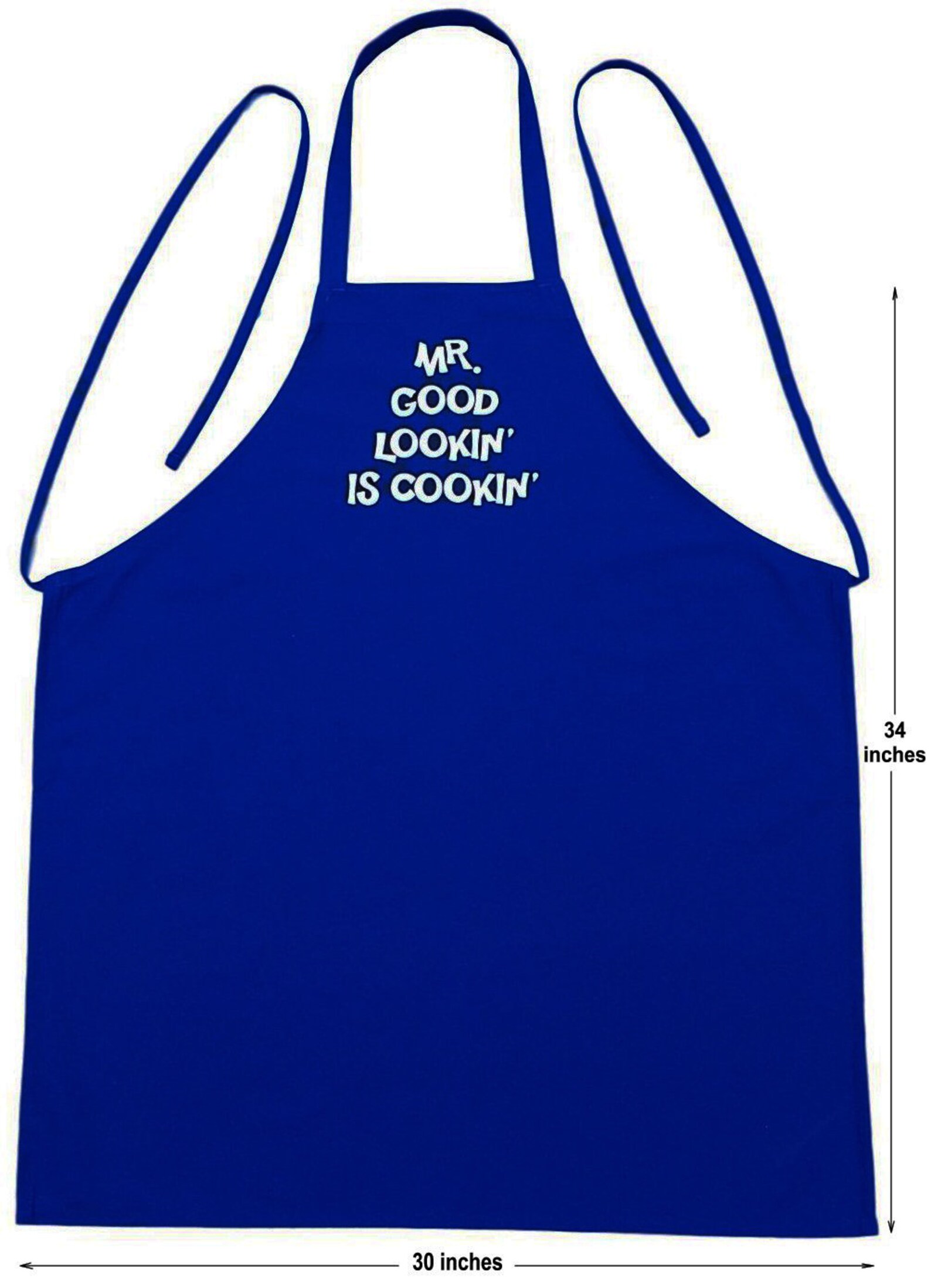 Mr. Good Lookin' is Cookin' Funny Aprons for Men | Etsy