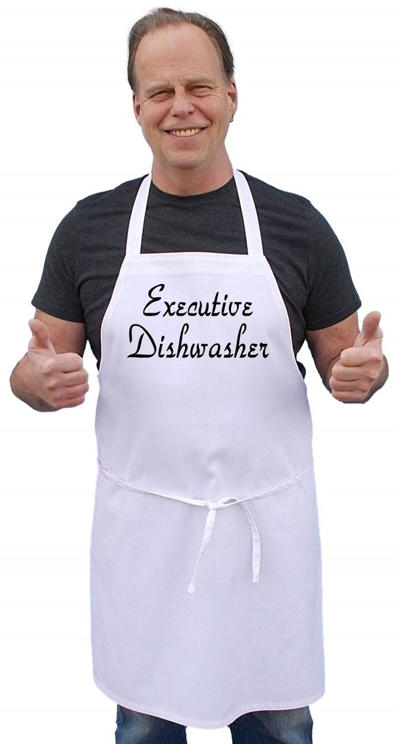 Funny Cooking Aprons Executive Dishwasher Novelty Apron Apron - Etsy