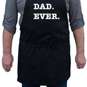 Best Dad Ever Novelty Chef Aprons BBQ Aprons for Men - Etsy