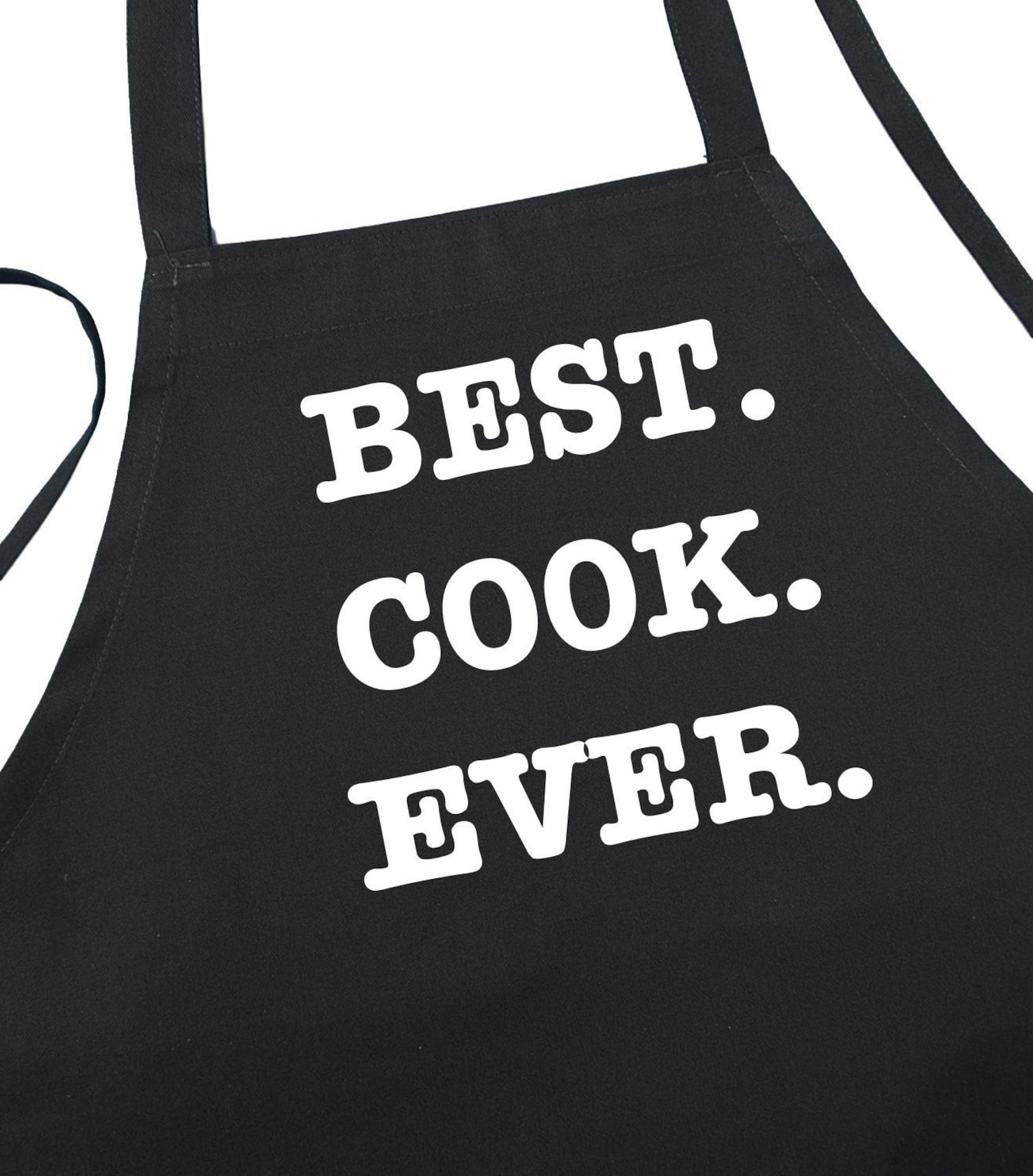 Novelty Chef Apron Best Cook Ever Funny Barbecue Black Aprons | Etsy