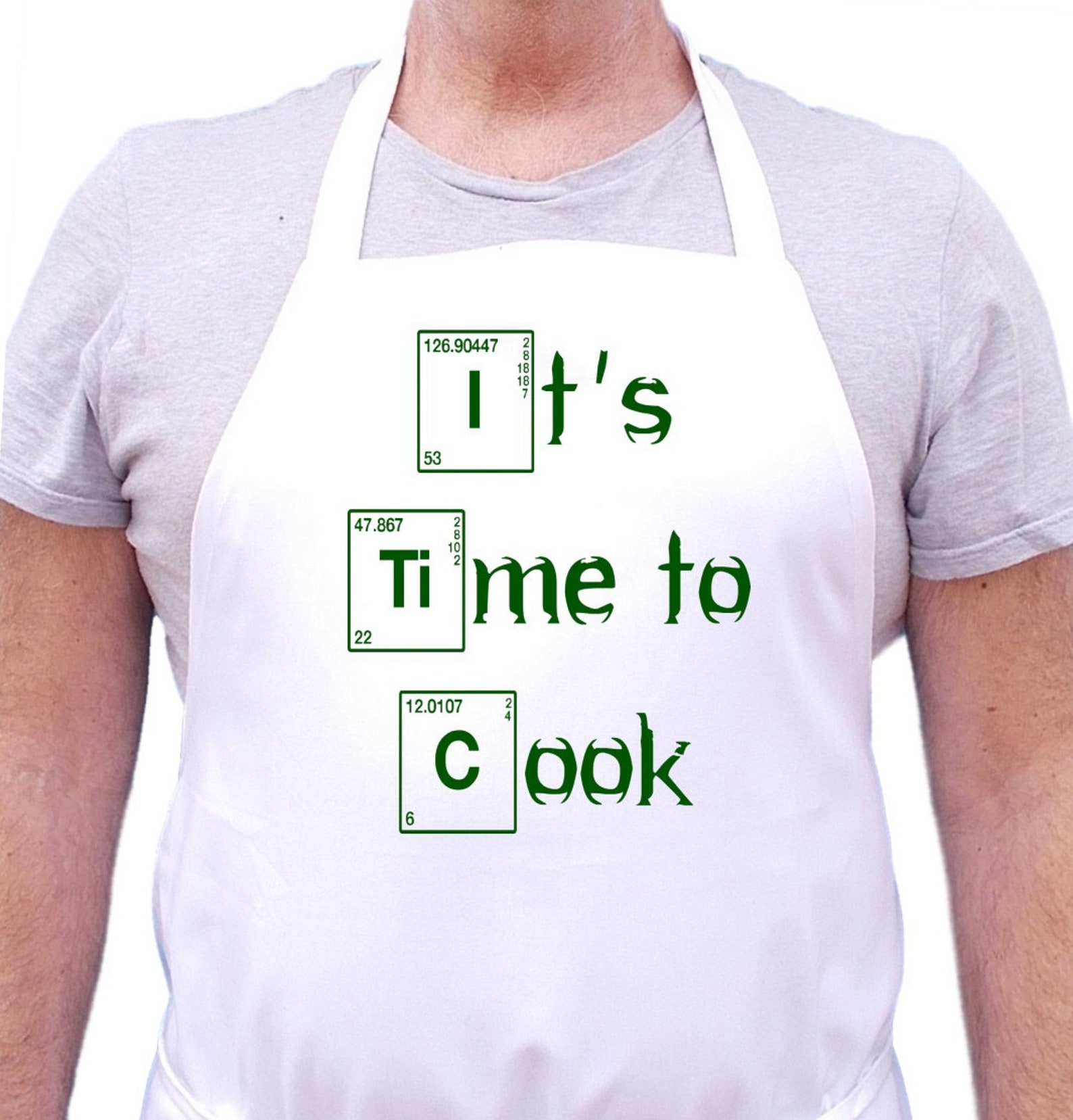 Chef Apron From Breaking Bad Its Time to Cook Kitchen Aprons - Etsy