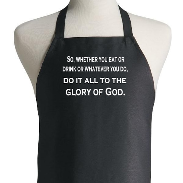 Christian Aprons - Etsy