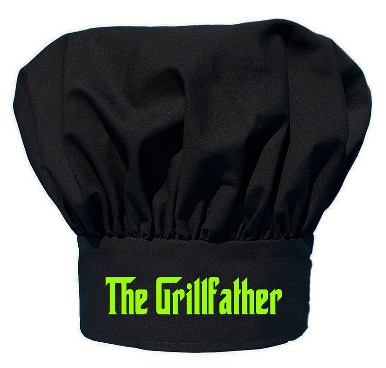 The Grillfather Apron and Chef Hat Set, Father's Day BBQ Gift Ideas for ...