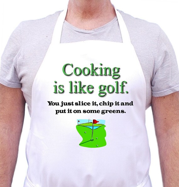 Funny Novelty Aprons Golfing Gift Ideas Cooking Is Like Golf Etsy Funny Novelty Aprons Golfing Gift Ideas Cooking Is Like Golf Etsy