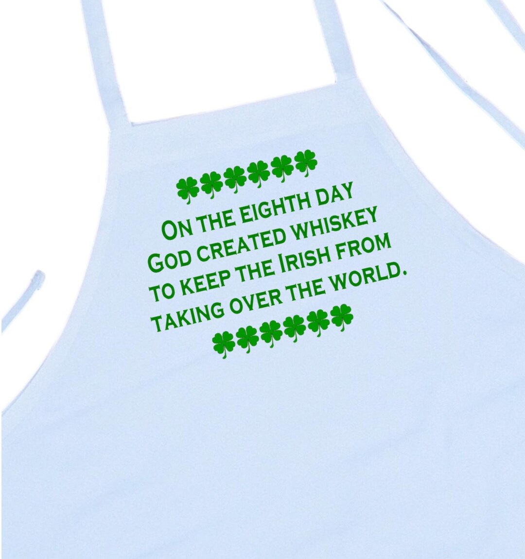 Funny Irish Apron, Novelty St Patrick's Day Kitchen Apron - Etsy