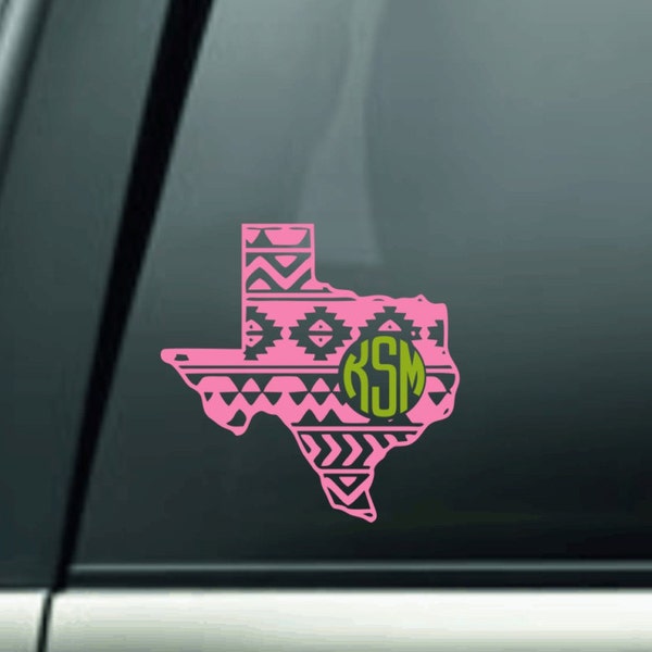Texas Monogram - Etsy