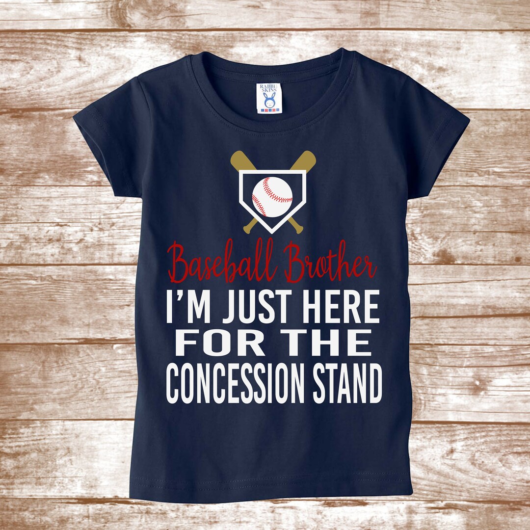 Baseball Brother Shirt - Bow - Toddler Clothing - Little Brother Shirt ...