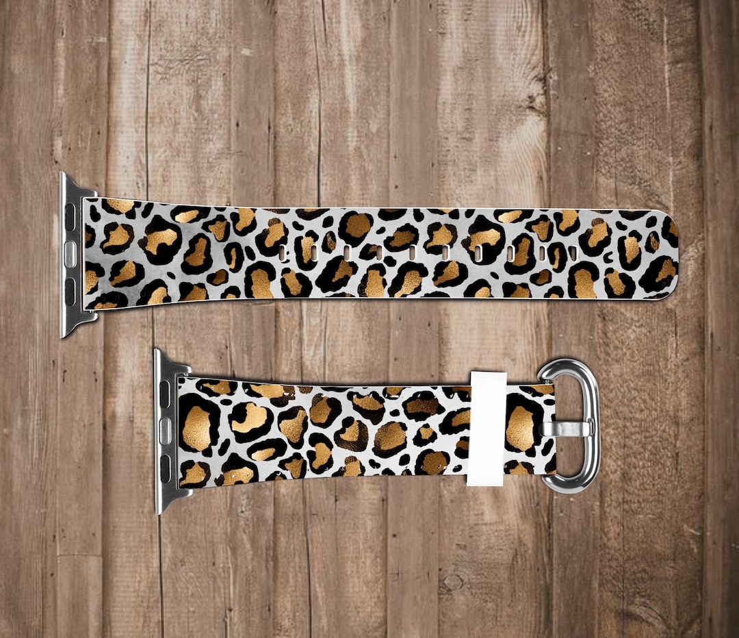 Leopard Watch Band Apple Watch Band Custom Watch Band Fashion Watch ...