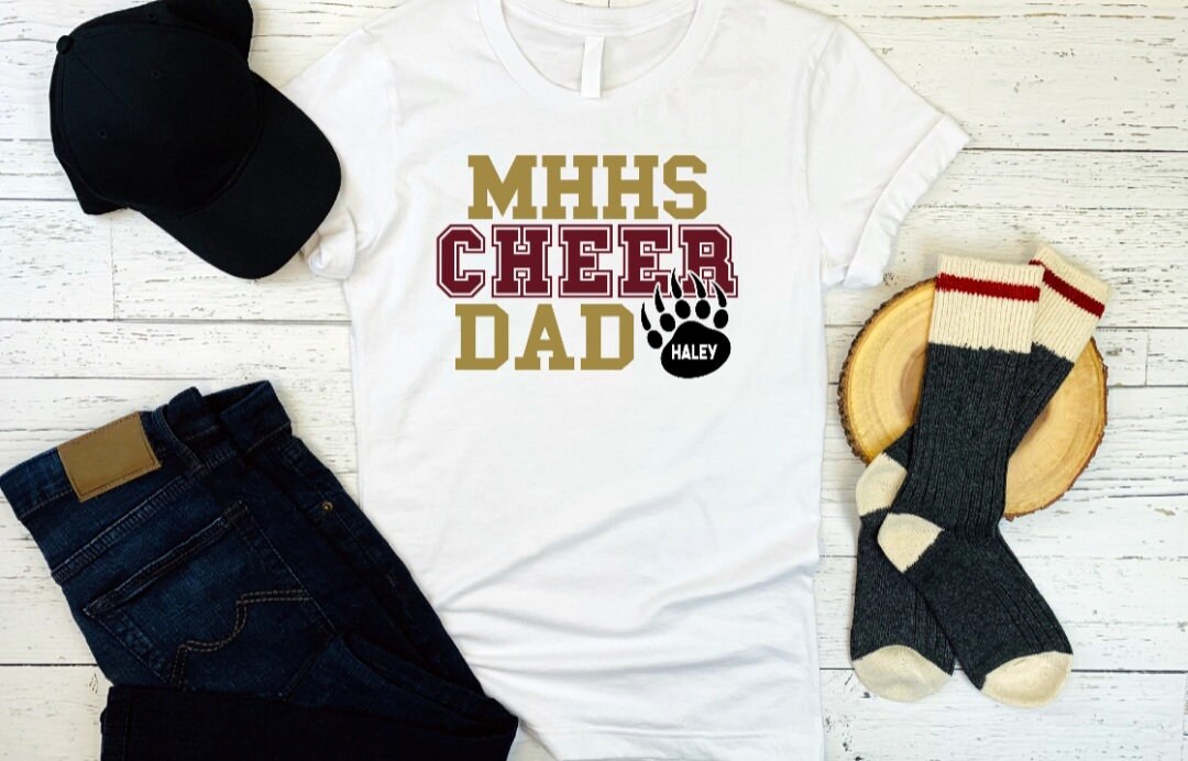 MHHS Cheer Dad Shirt - Mission Hills High School - Cheer Dad - Unisex ...