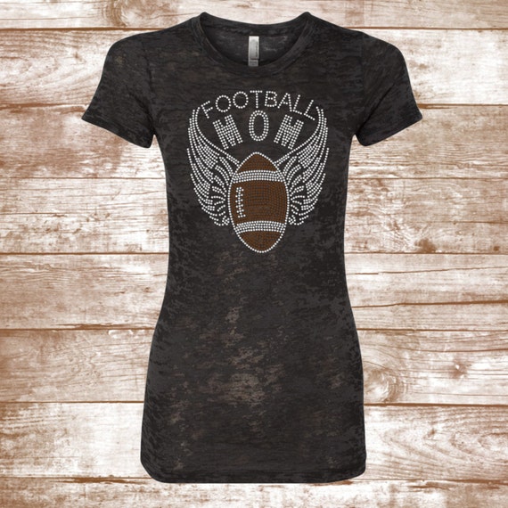 Football Mom Shirt Wings Football Angel Wings Football | Etsy
