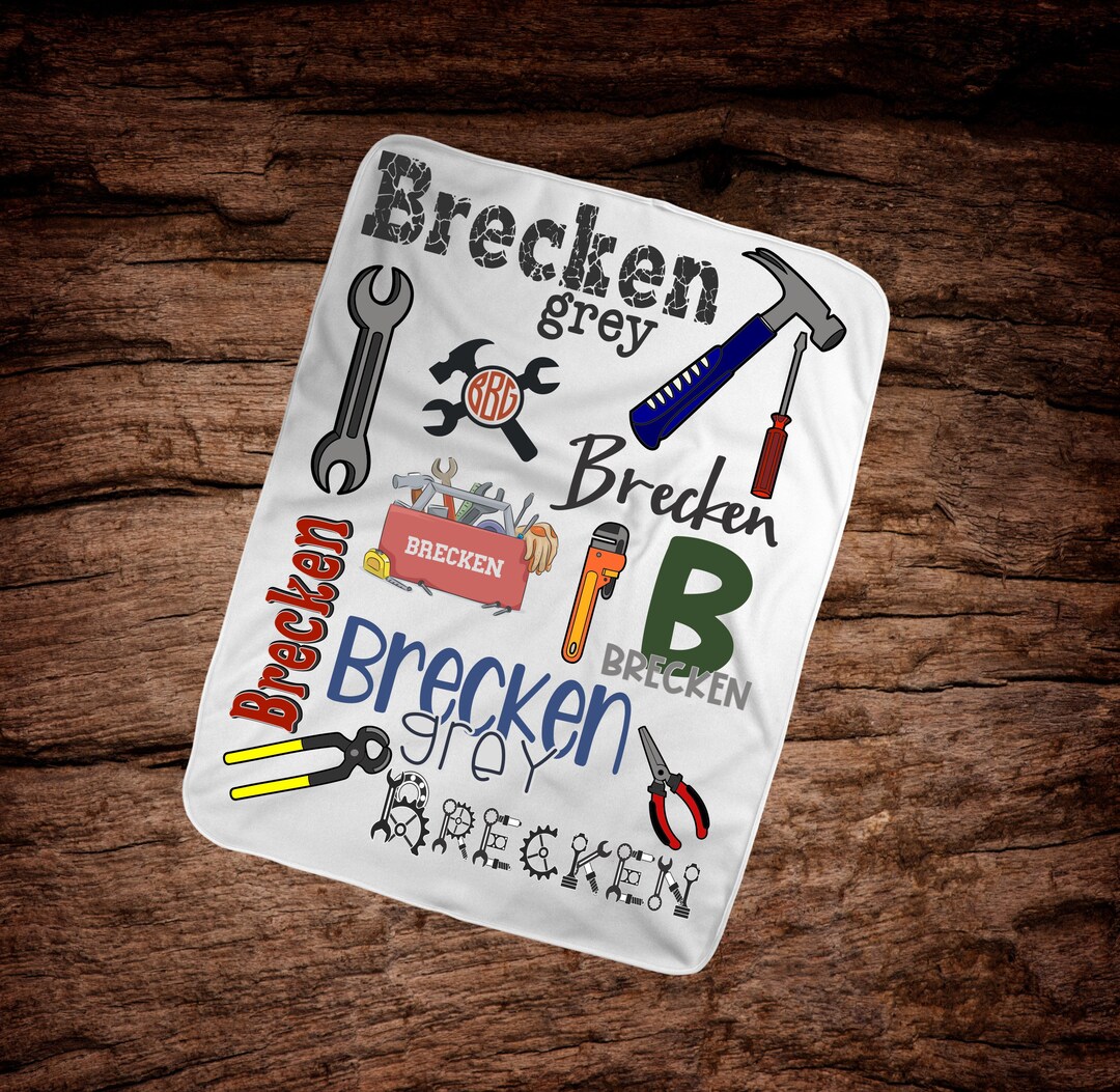 Personalized Baby Blanket - Baby Shower Gift - Monogram Baby Blanket ...